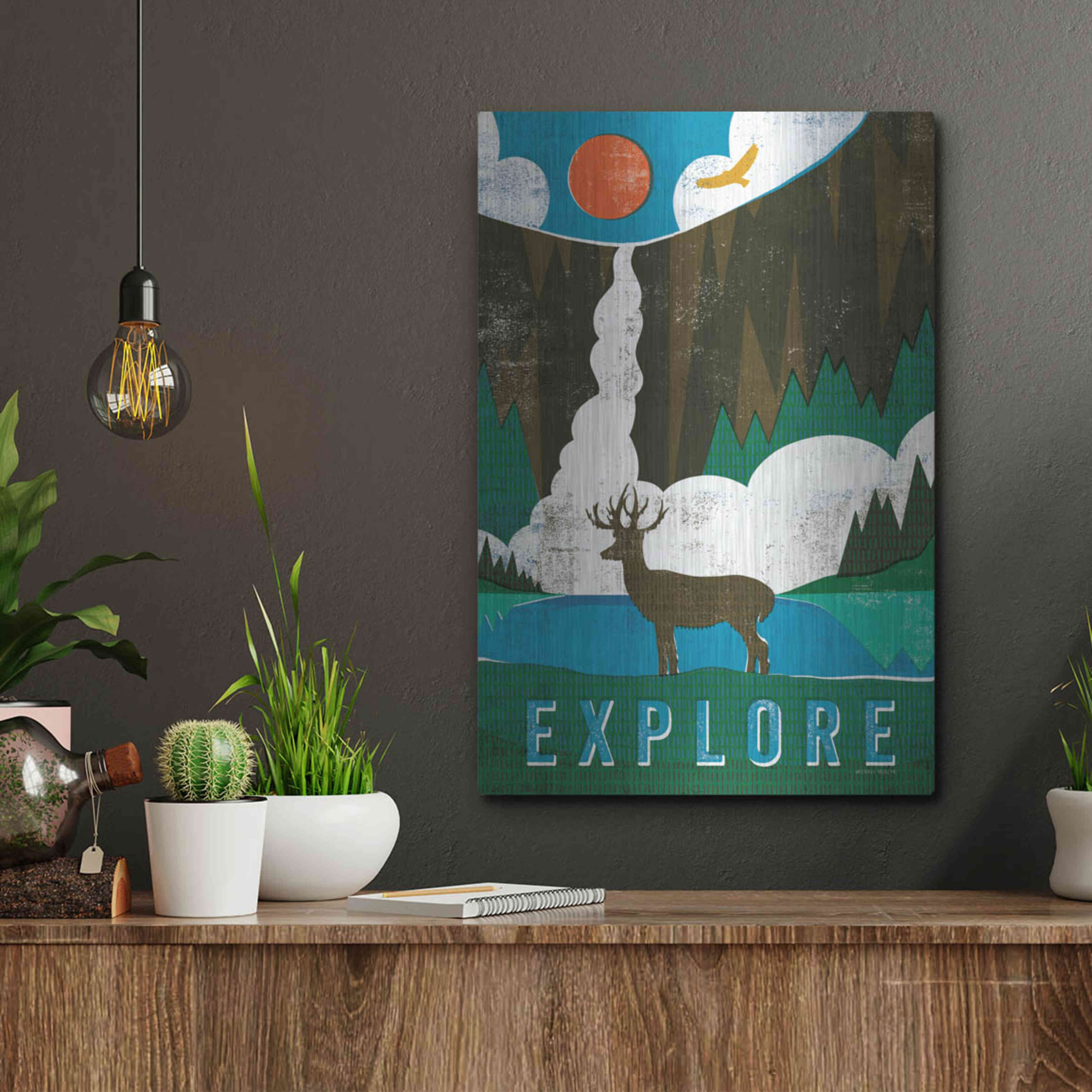 Millwood Pines Big Sky II' by Michael Mullan, Metal Wall Art - Wayfair ...