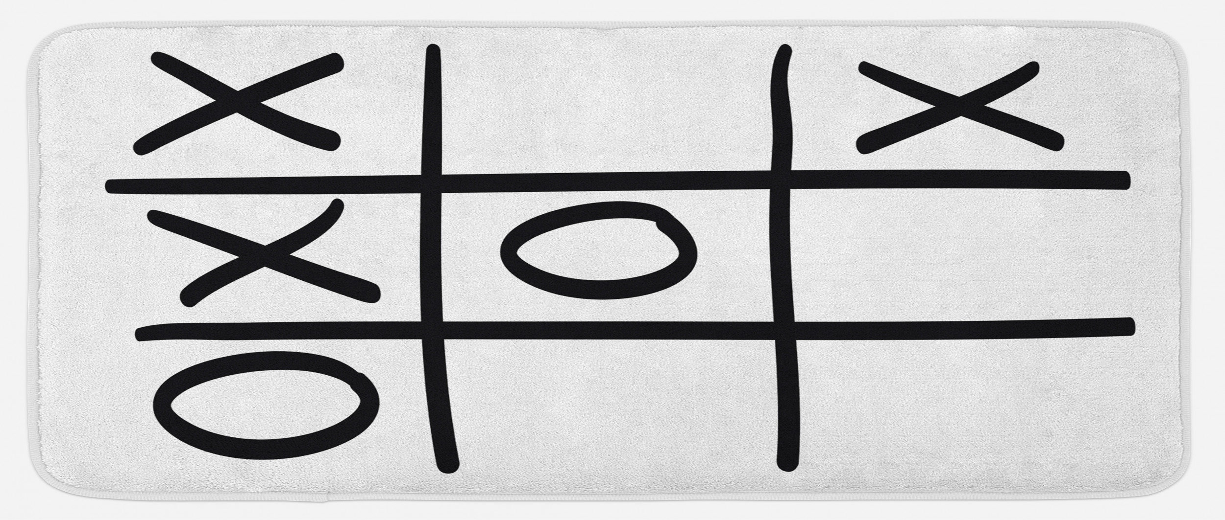 East Urban Home Tic Tac Toe Pattern Unfinished Game Hobby Theme ...
