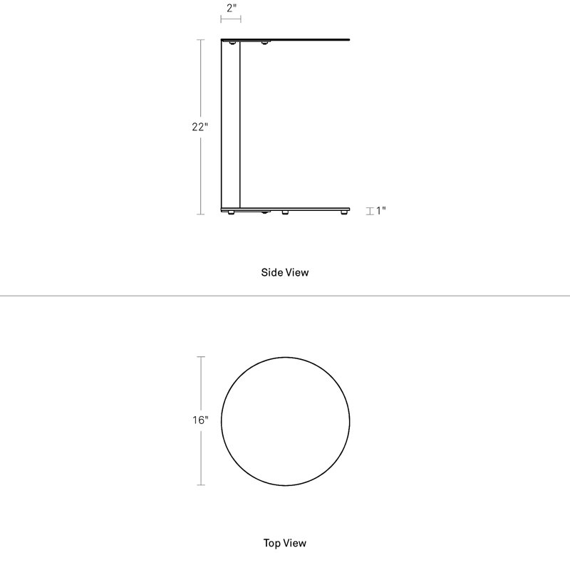 Note Side Table & Reviews | AllModern