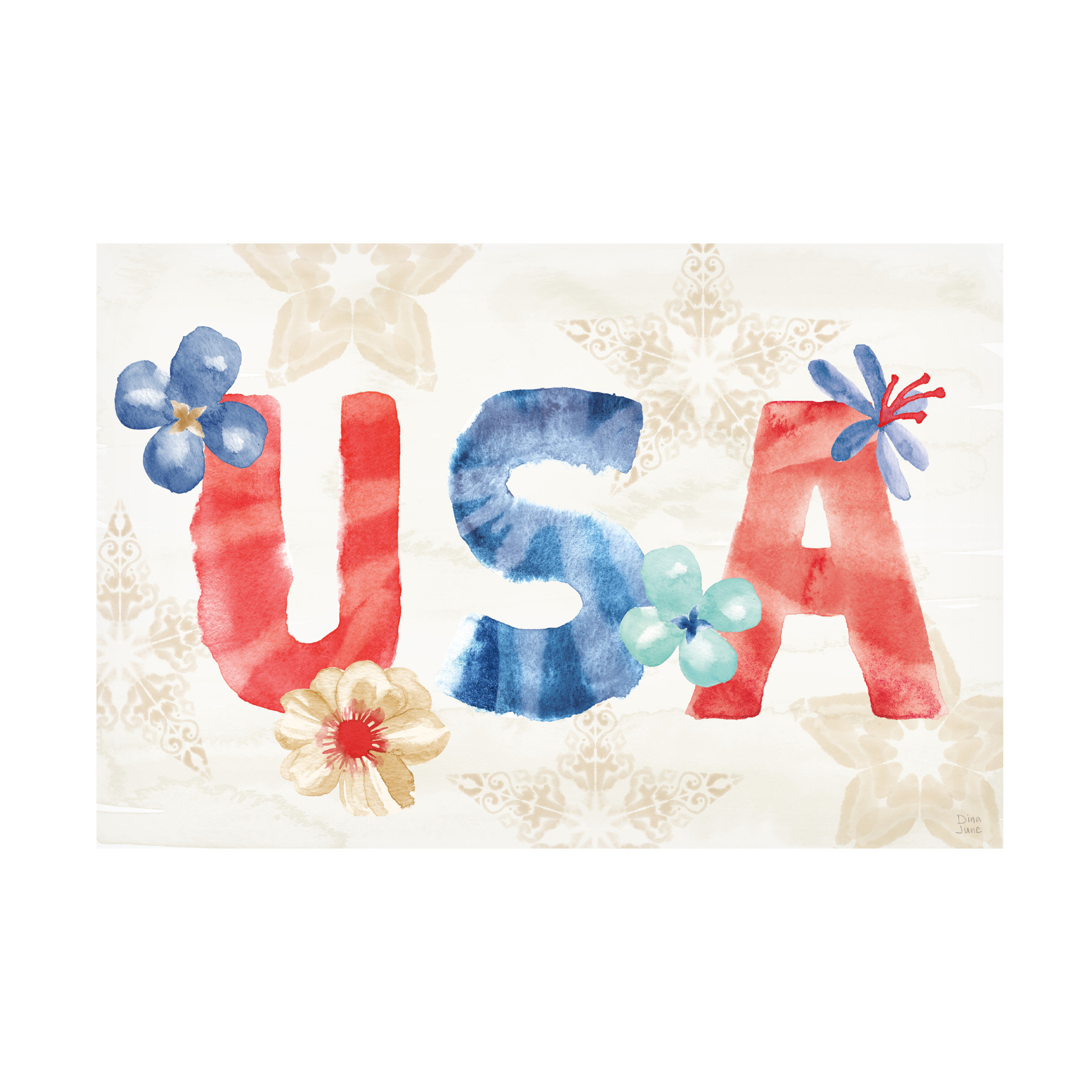 Wildon Home® Oh My Stars V by Dina June - Unframed Print on Canvas ...