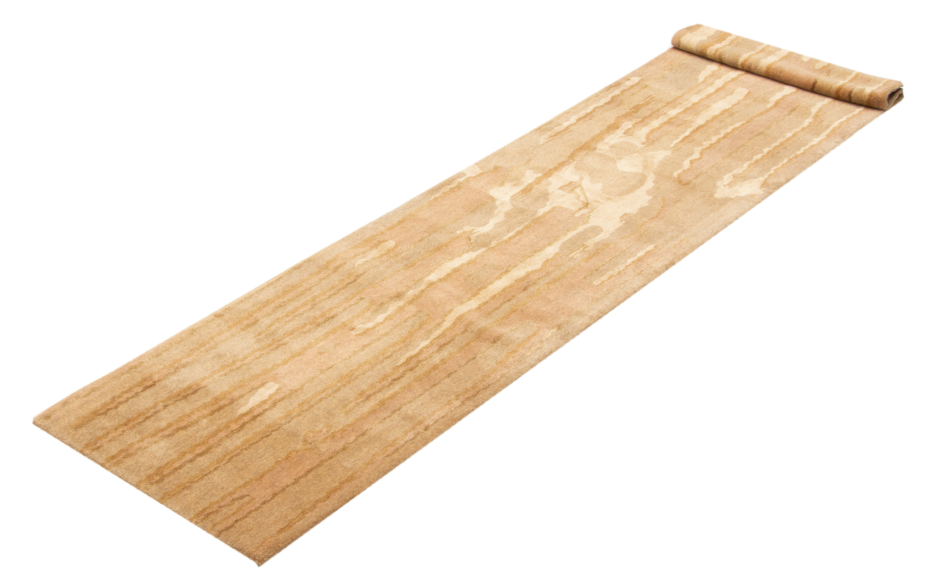 Hokku Designs Opulence Khaki Rug 2'5" x 9'9" | Wayfair