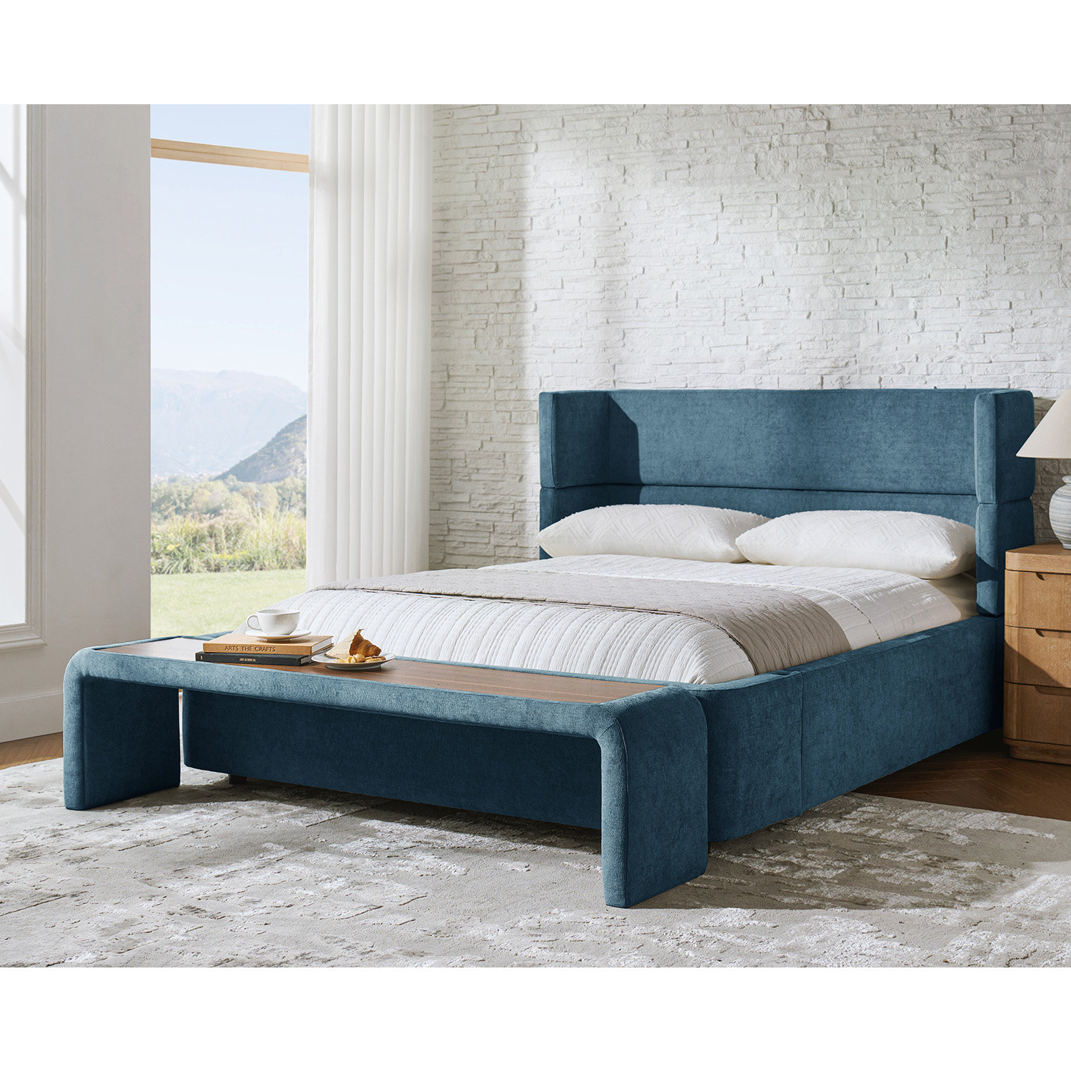 Ebern Designs Lyth5-in-1 Sleek Modern Wingback Transformable ...