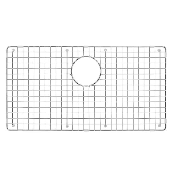 Steeleader Sink Basin Rack Rear Drain Left To Right 26.38" x Front To ...