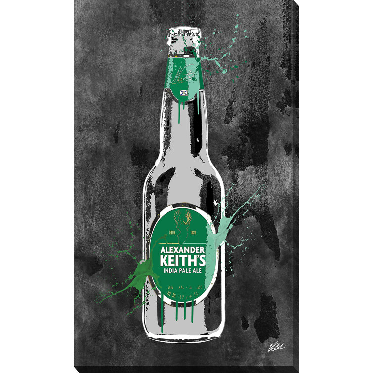 PicturePerfectInternational Drink Alexander Keiths Inverted On Canvas ...