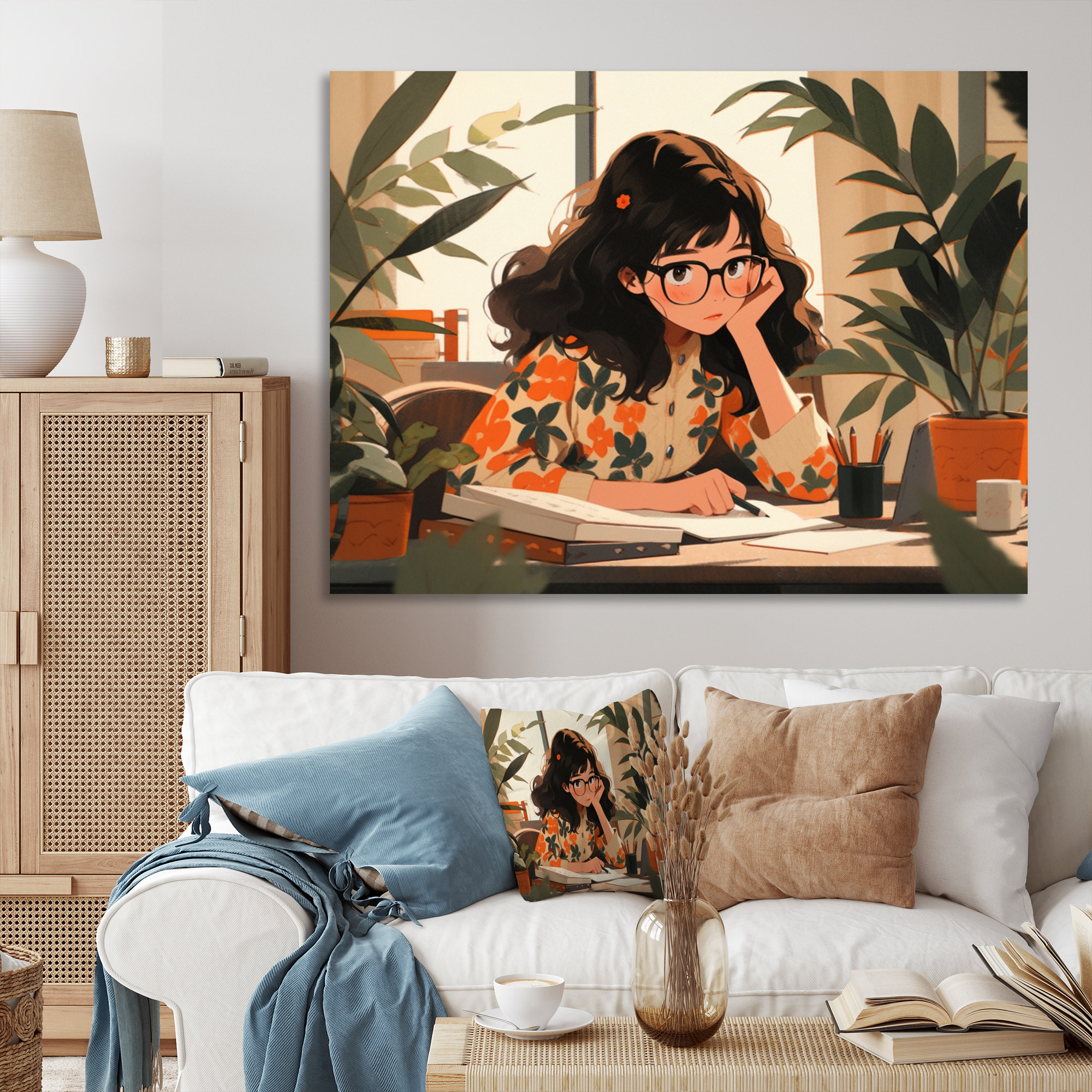 Everly Quinn Female Parody Character IV On Canvas Print - Wayfair Canada