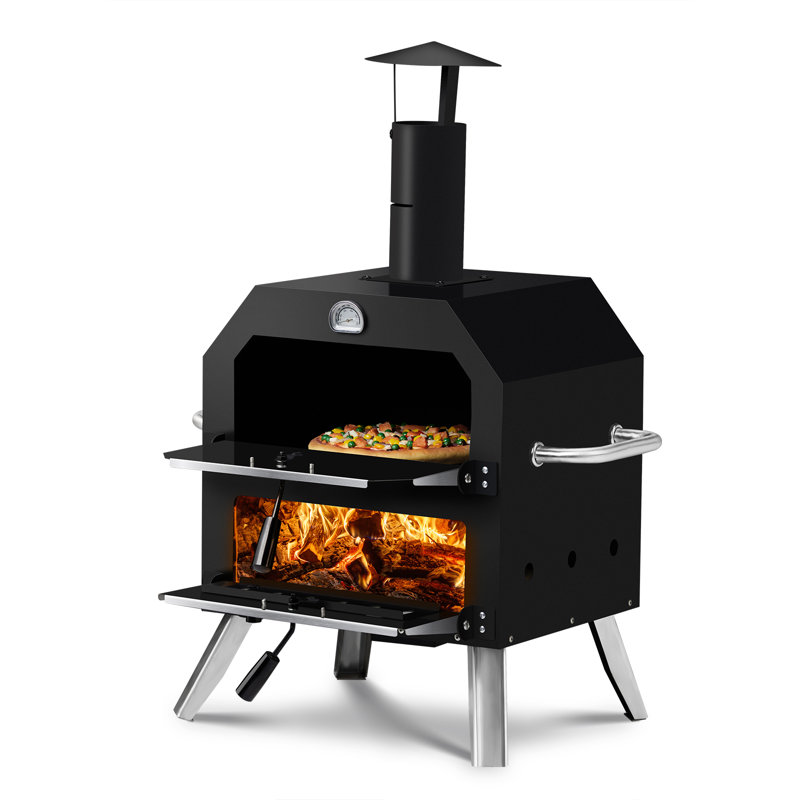 Winado 2-layer Outdoor Pizza Ovens With Stone - Wayfair Canada