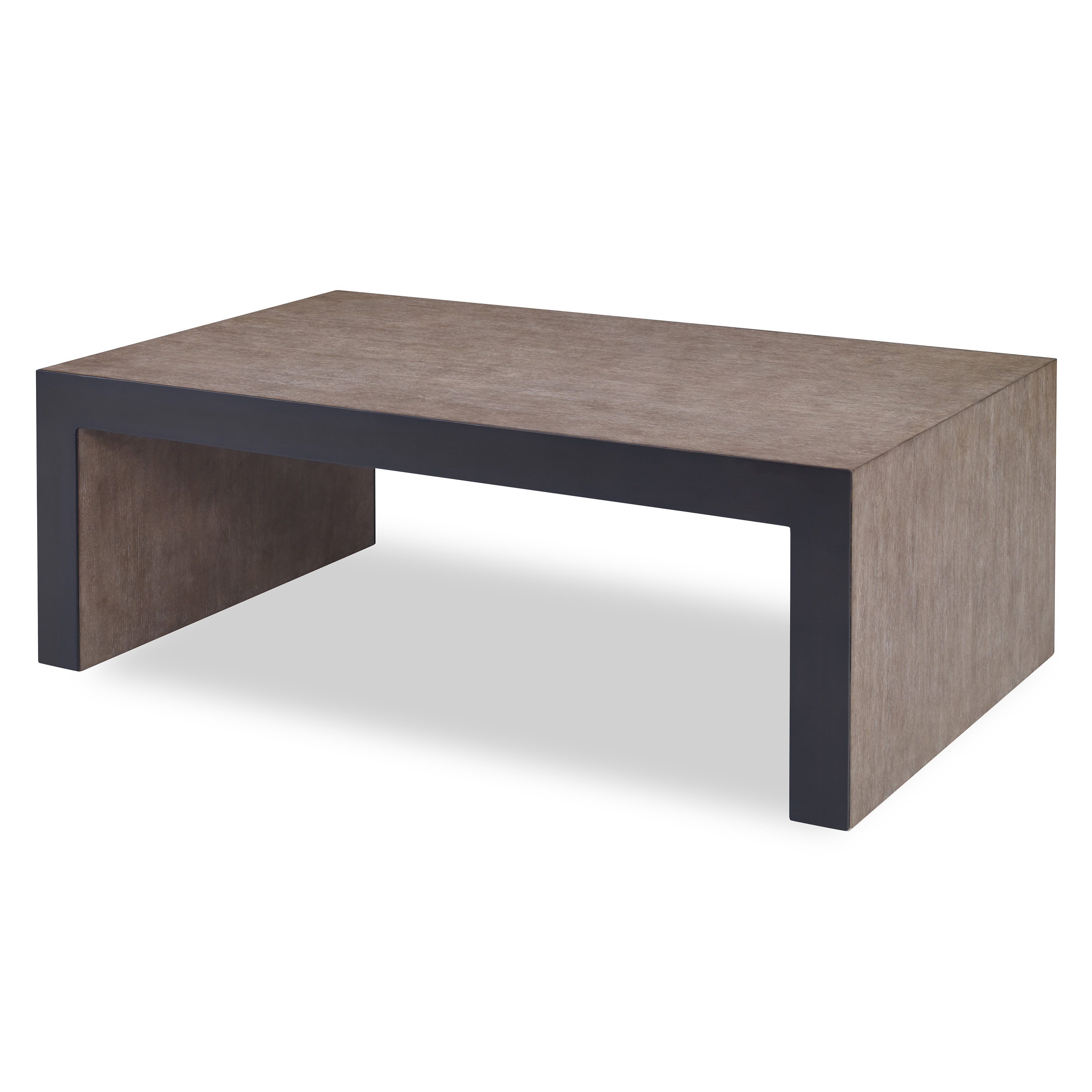 Ambella Structure Solid Wood Sled Coffee Table | Perigold