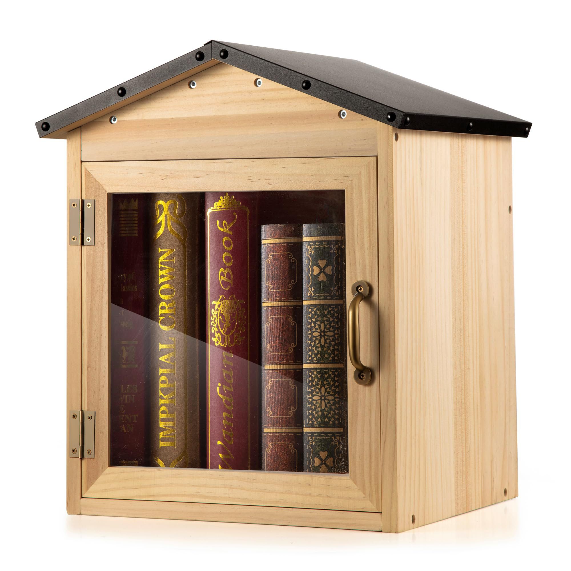 Ophelia & Co. Box Outdoor - Free Library Kit For Sharing Books ...