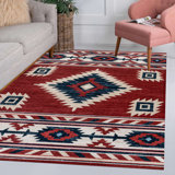 Southwestern Area Rugs You'll Love | Wayfair