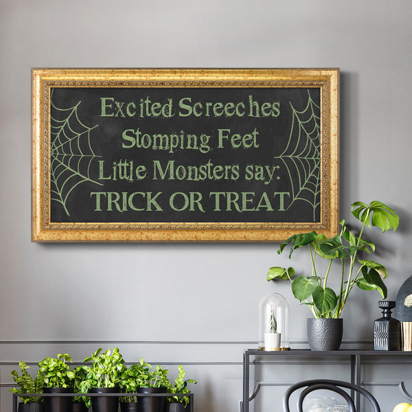 Trinx Spooky Chalkboard Collection H " Spooky Chalkboard Collection H ...
