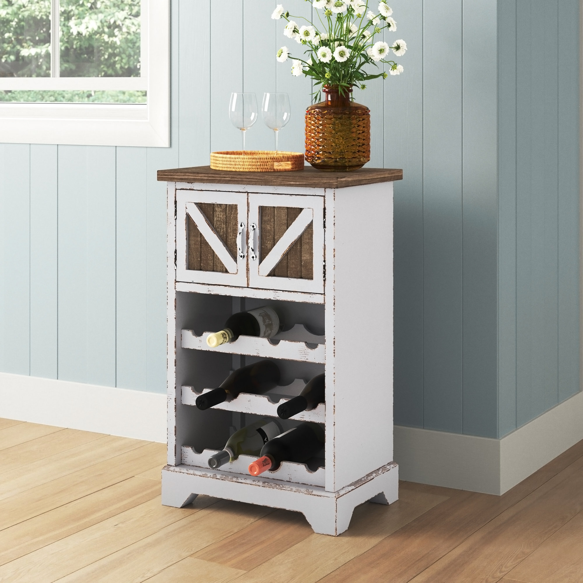 Sand & Stable™ Izola Bar with Wine Storage & Reviews - Wayfair Canada