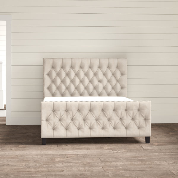 Birch Lane™ Adaline Upholstered Standard Bed & Reviews | Wayfair
