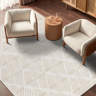 George Oliver Hand Tufted Wool Geometric Indoor Area Rug | Wayfair