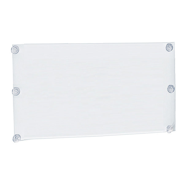 Azar Displays Clear Acrylic Window/Door Sign Holder Frame with Suction ...