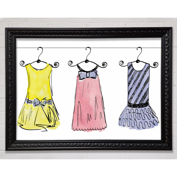 Bright Star Mini Dresses - Single Picture Frame Print | Wayfair.co.uk