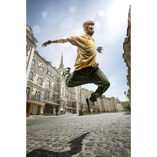 17 Stories Street Dancer by Eugene_Onischenko - Wrapped Canvas Print ...