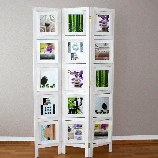 Brambly Cottage Raumteiler Radford Paravent Trennwand Fotowand Holz mit ...