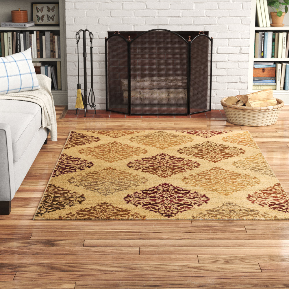Alcott Hill® Chichaoua Beige Area Rug | Wayfair