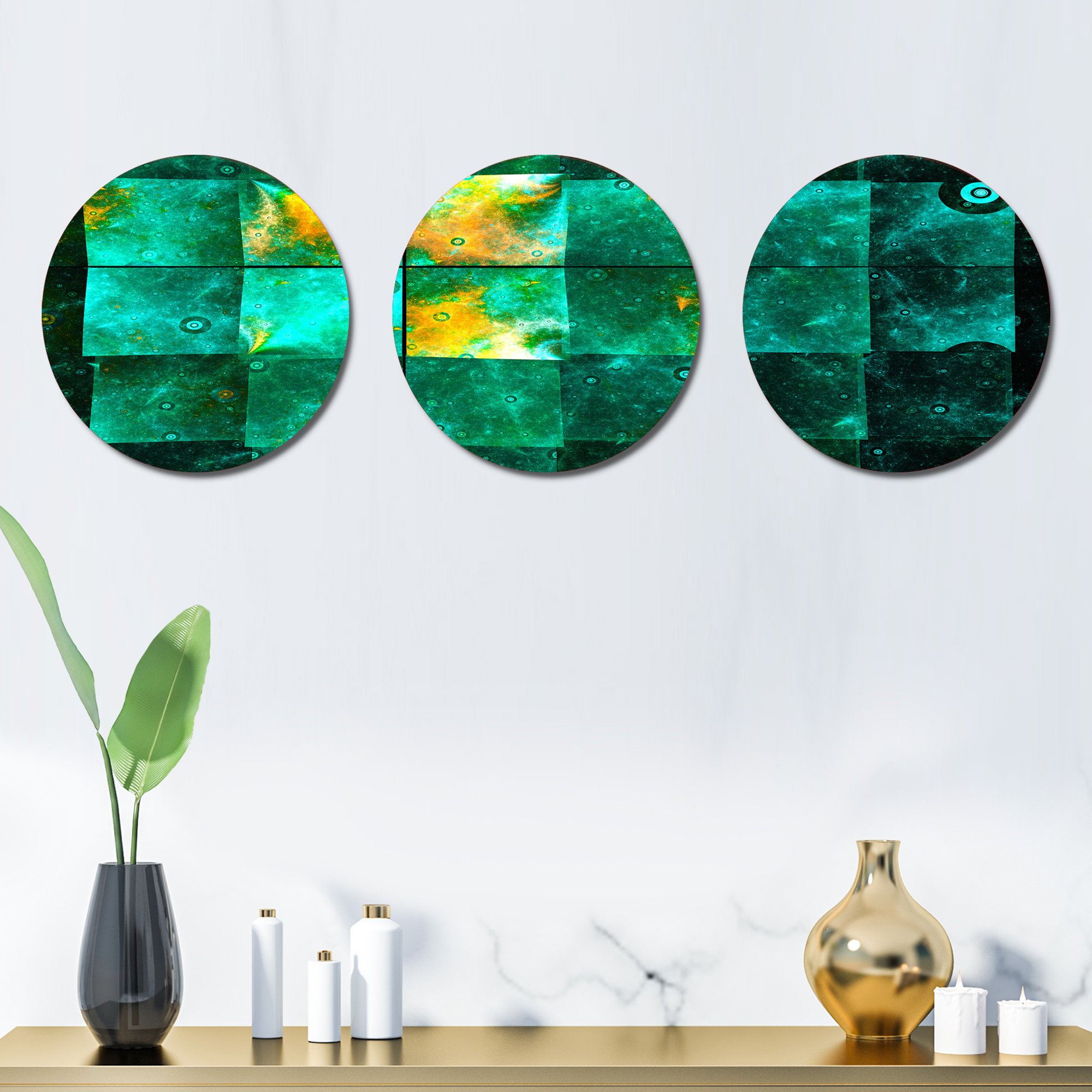 East Urban Home Abstract Wall Decor on Metal - Wayfair Canada