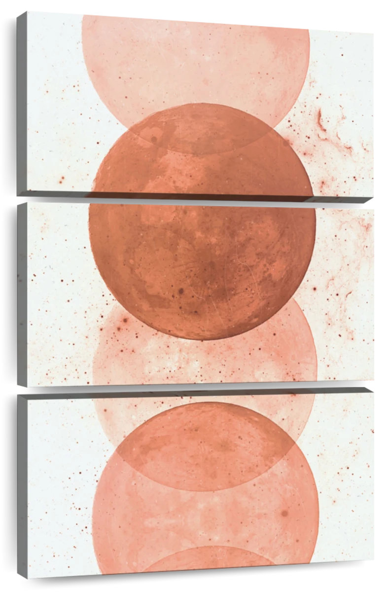 Ebern Designs Oberle Sunset Circles | Wayfair