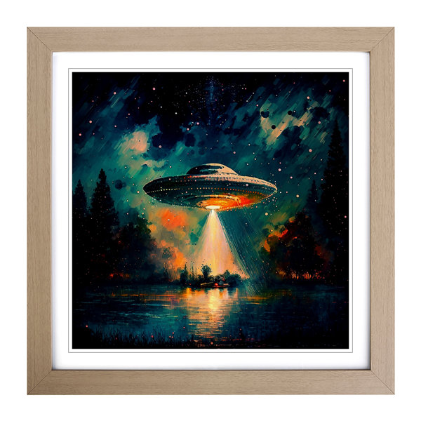 Happy Larry UFO Post-Impressionism | Wayfair.co.uk