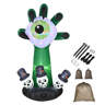 The Holiday Aisle® Halloween Inflatable Monster Hand Decorations ...