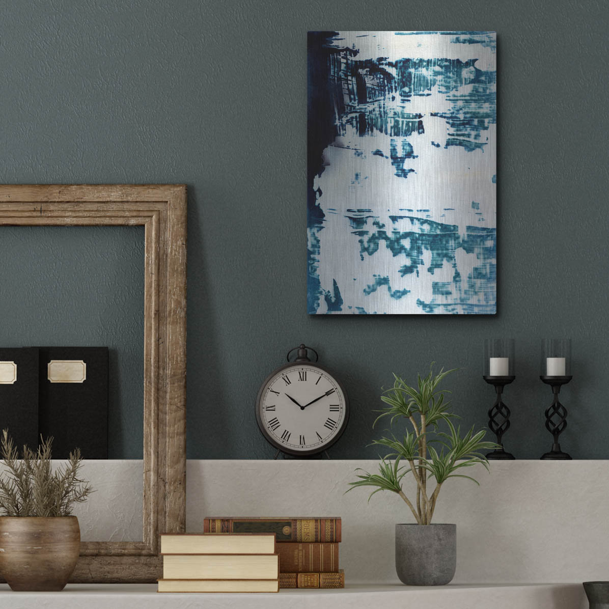 Brayden Studio® 'Plaster' by Krista Mccurdy, Metal Wall Art | Wayfair