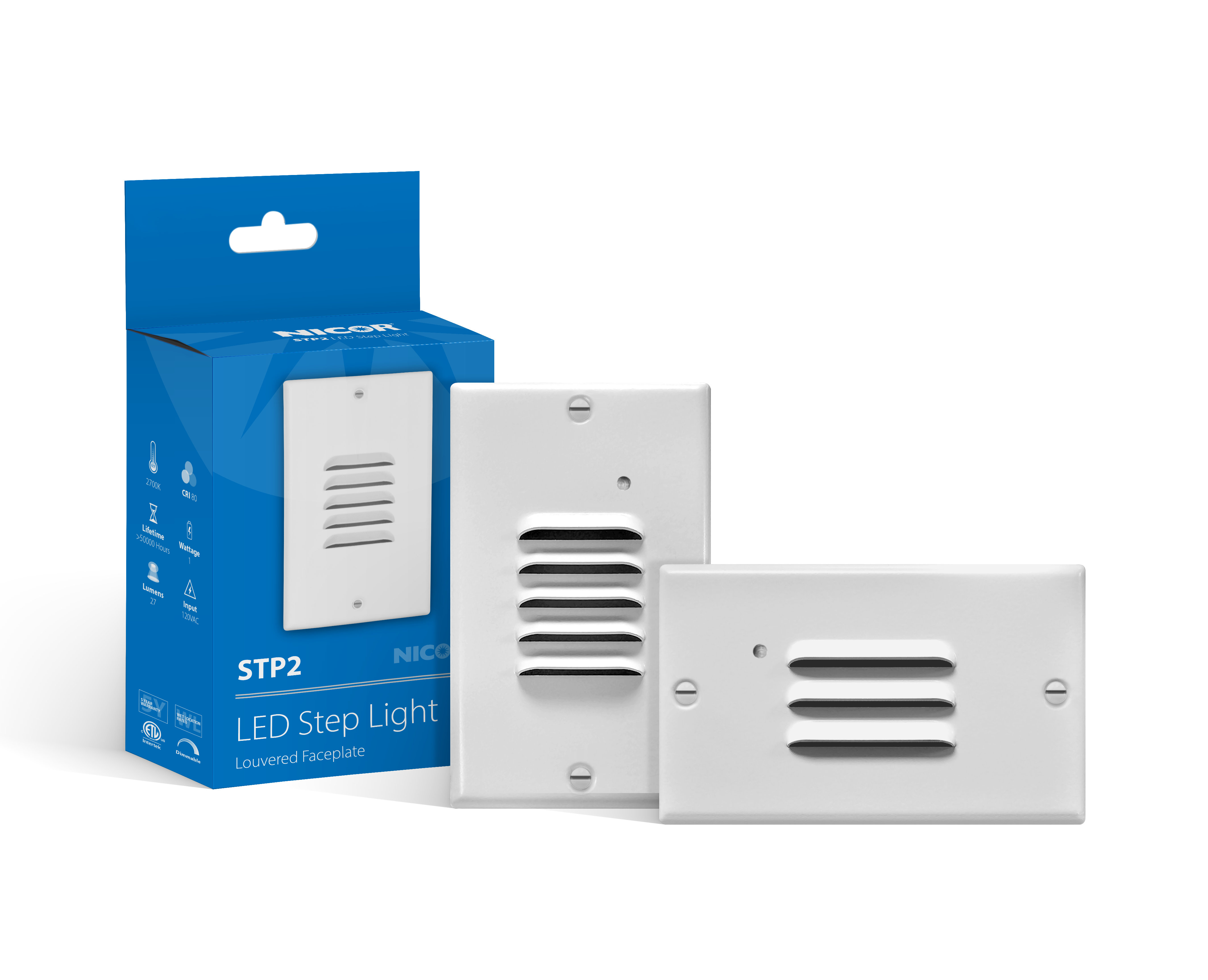 NICOR Lighting Integrated LED Step Light | Wayfair