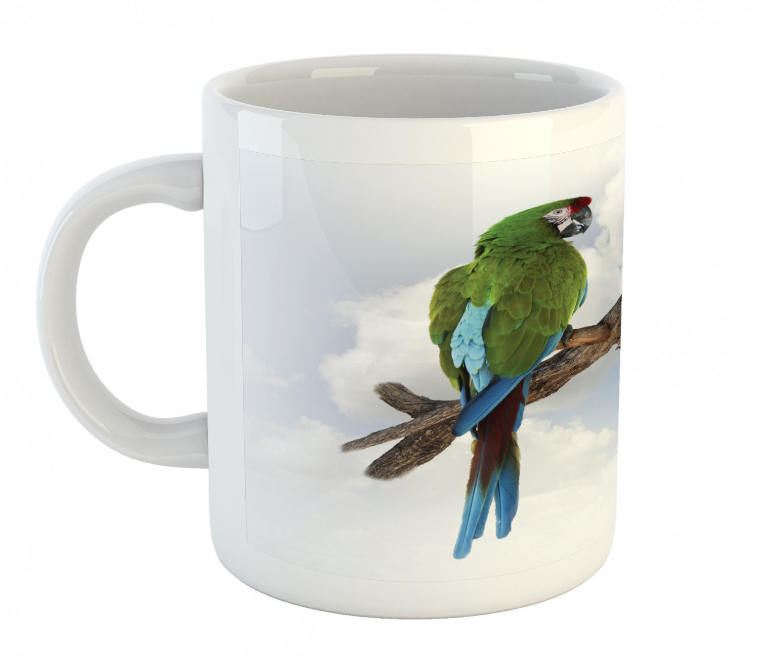 East Urban Home Parrot Coffee Mug | Wayfair