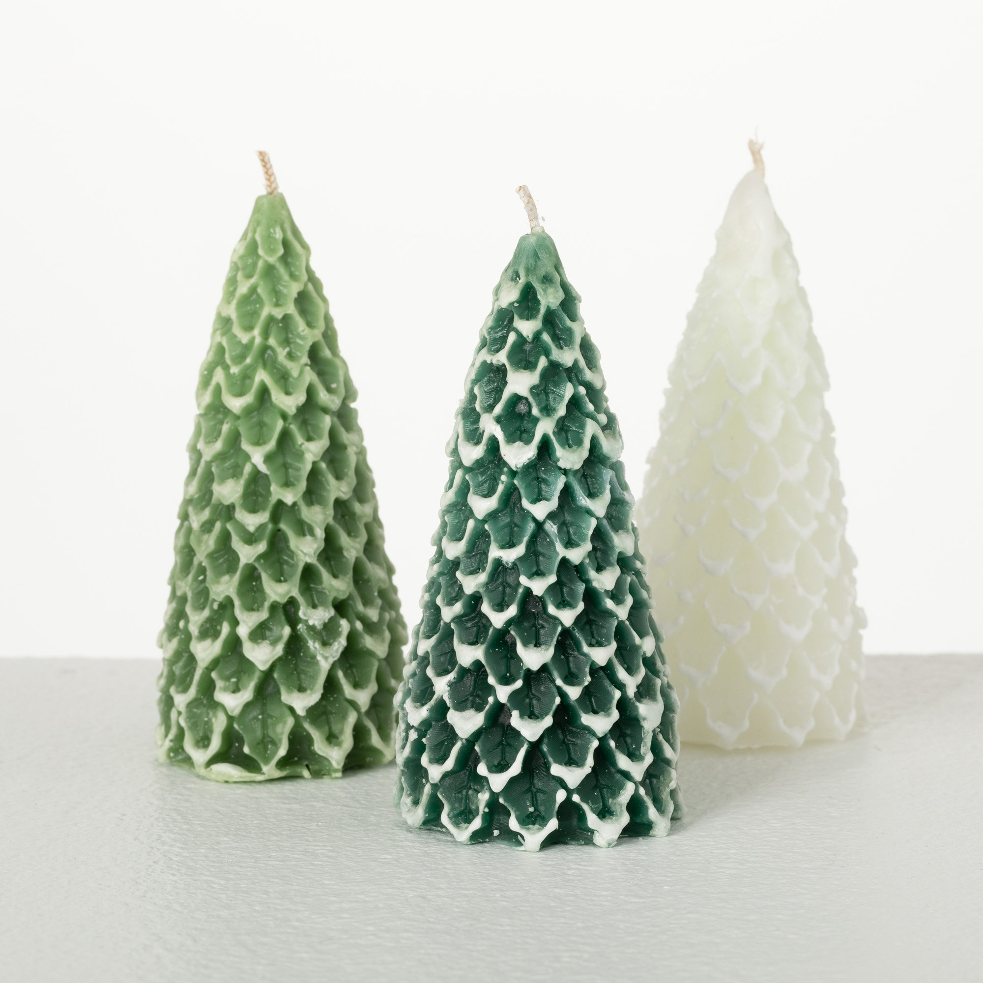 The Holiday Aisle® Cone Pine Unscented Novelty Candle | Wayfair