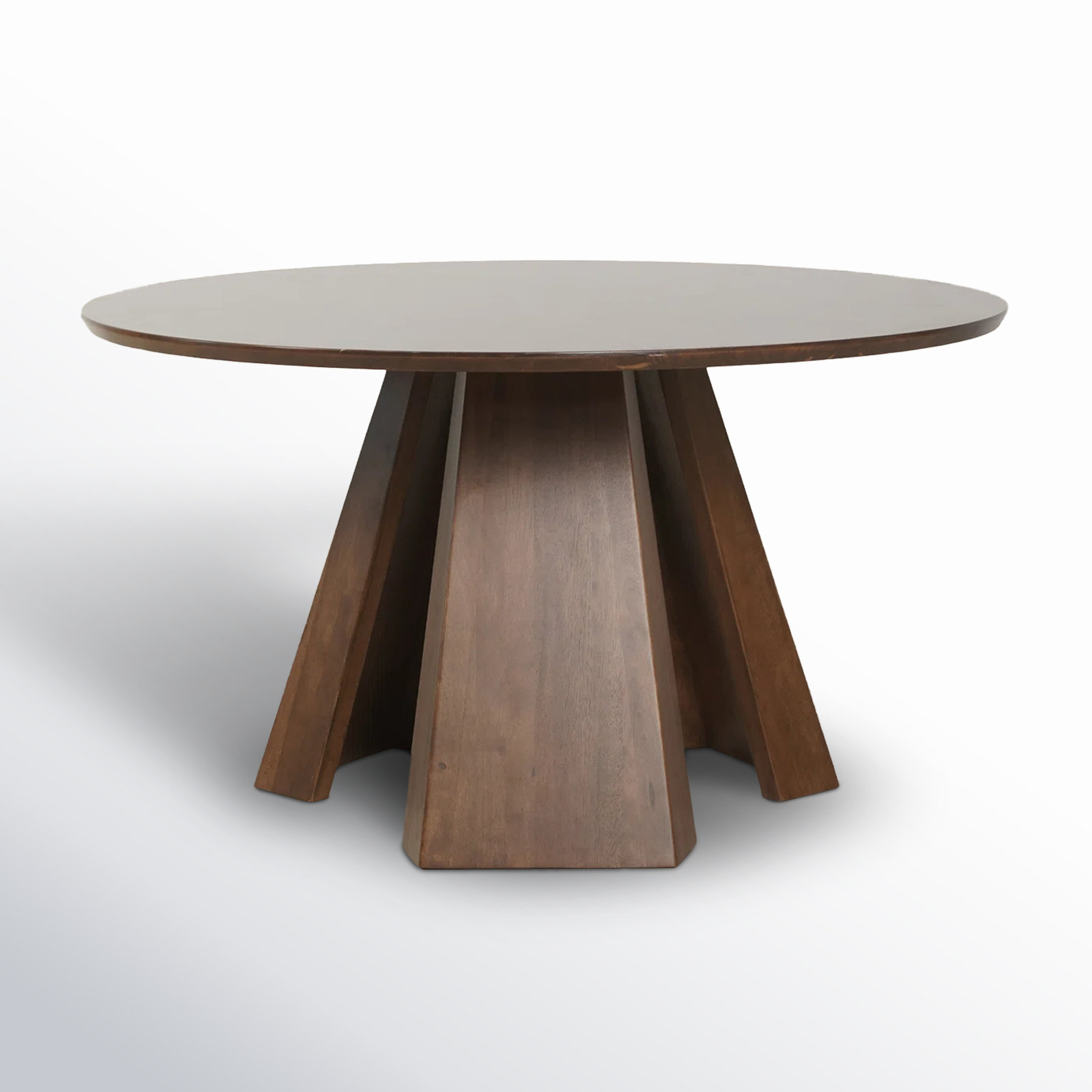 Lenore 53.1" Solid Wood Round Dining Table | AllModern