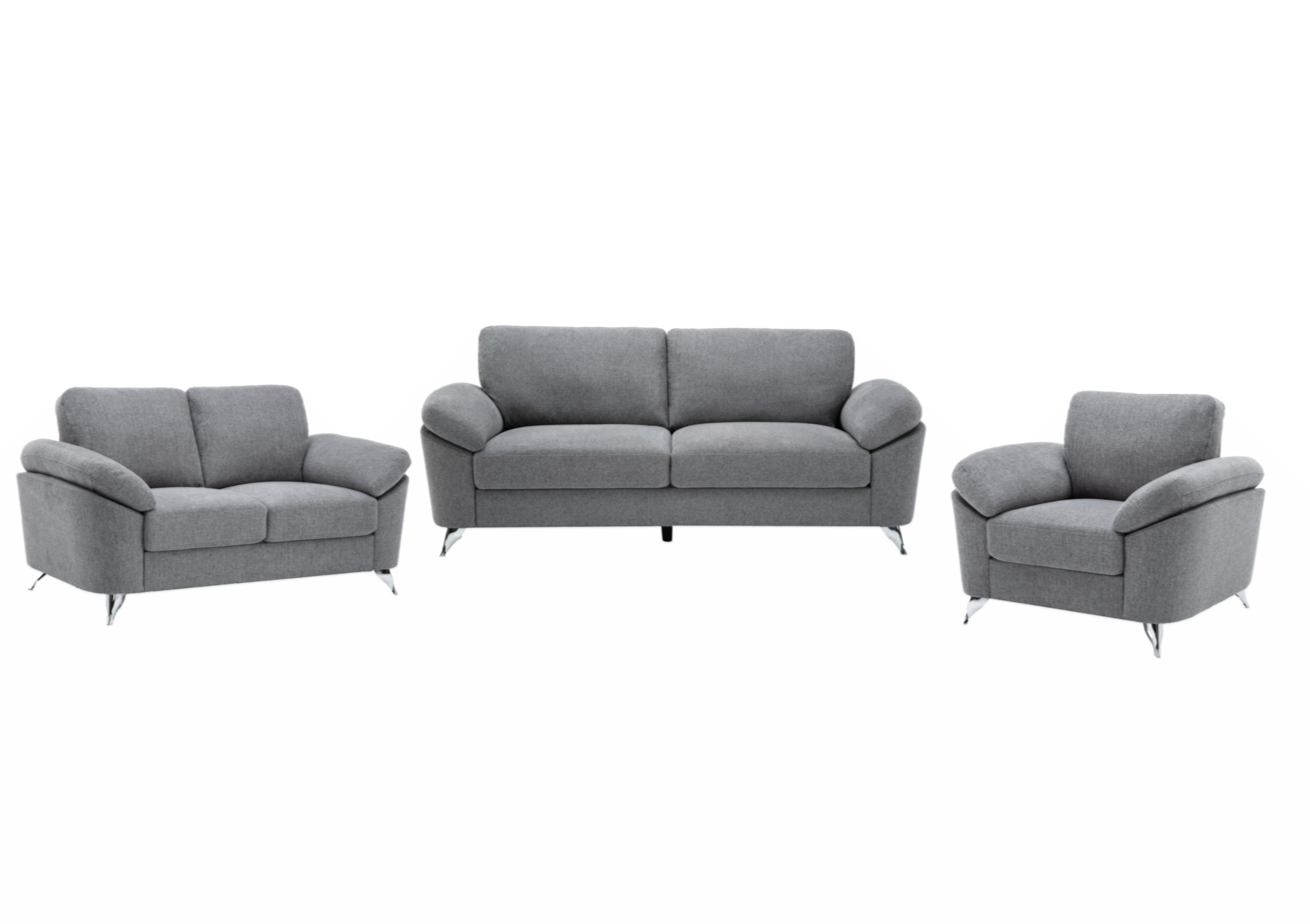 Orren Ellis Charlane 3 - Piece Living Room Set | Wayfair