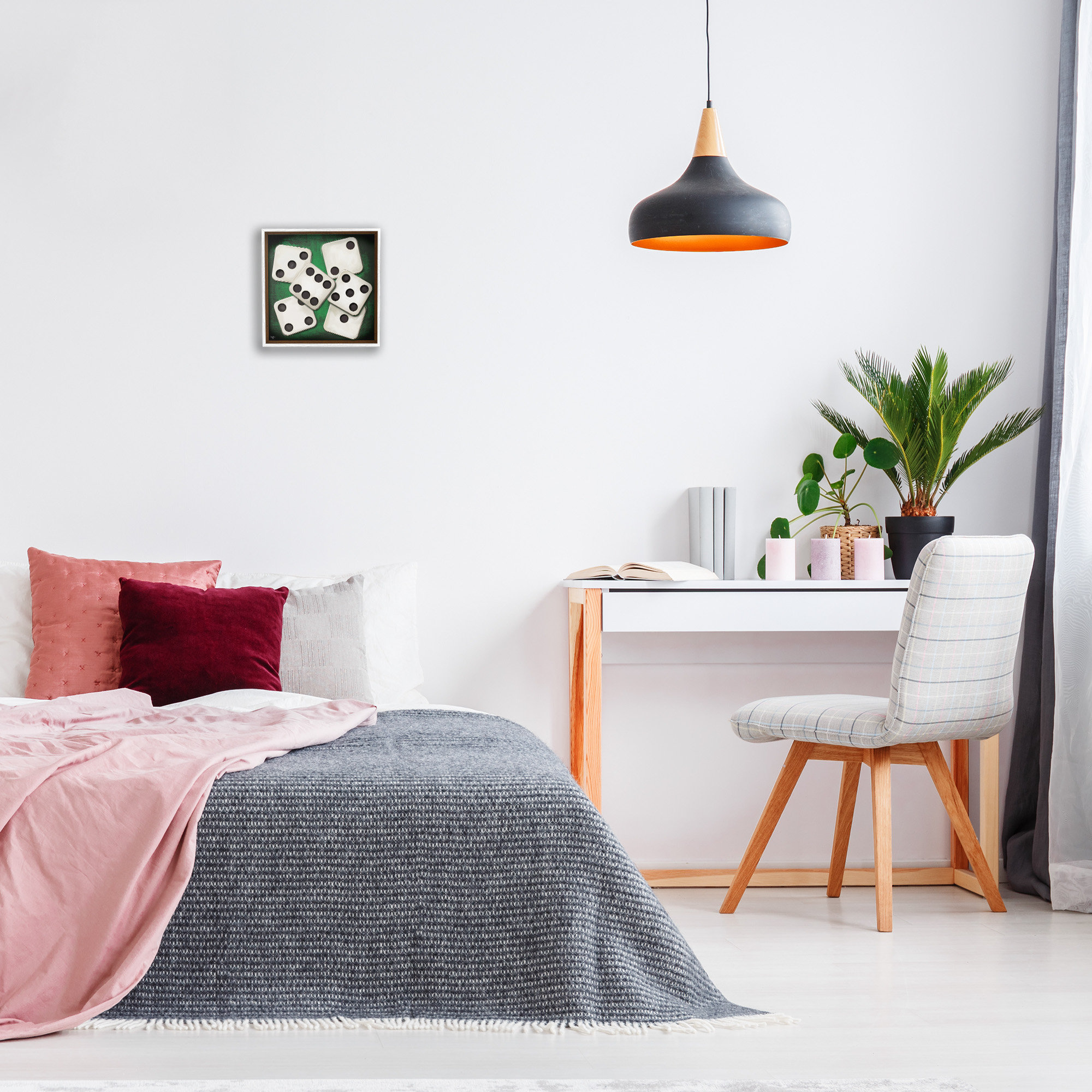 Stupell Industries Dice on Casino Table Giclee Art by Molly B. | Wayfair