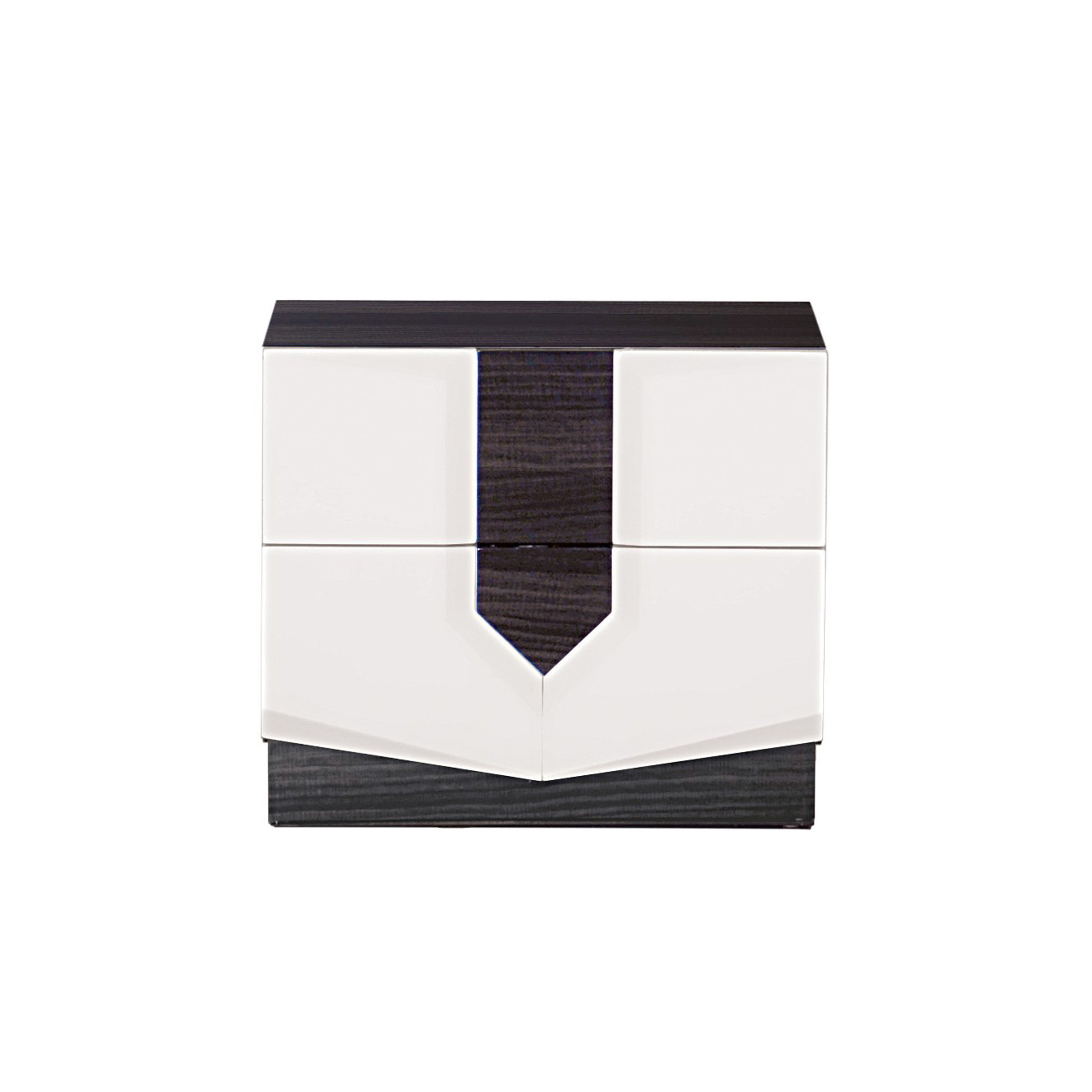 Hokku Designs VIOS ZEBRA WHITE HG NIGHTSTAND - Wayfair Canada
