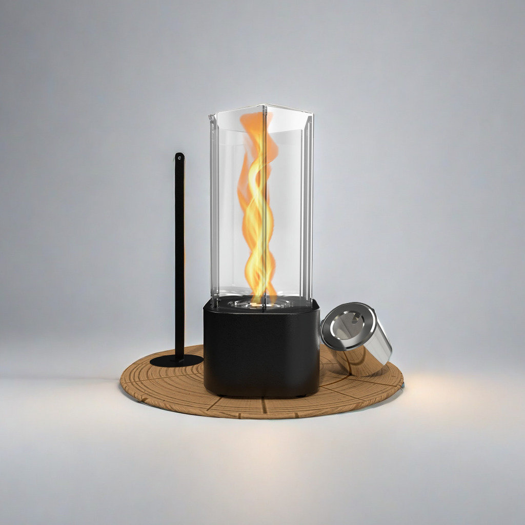 CMCUSTOM Tornado Tabletop Fire Pit Featuring Large Burner | Wayfair