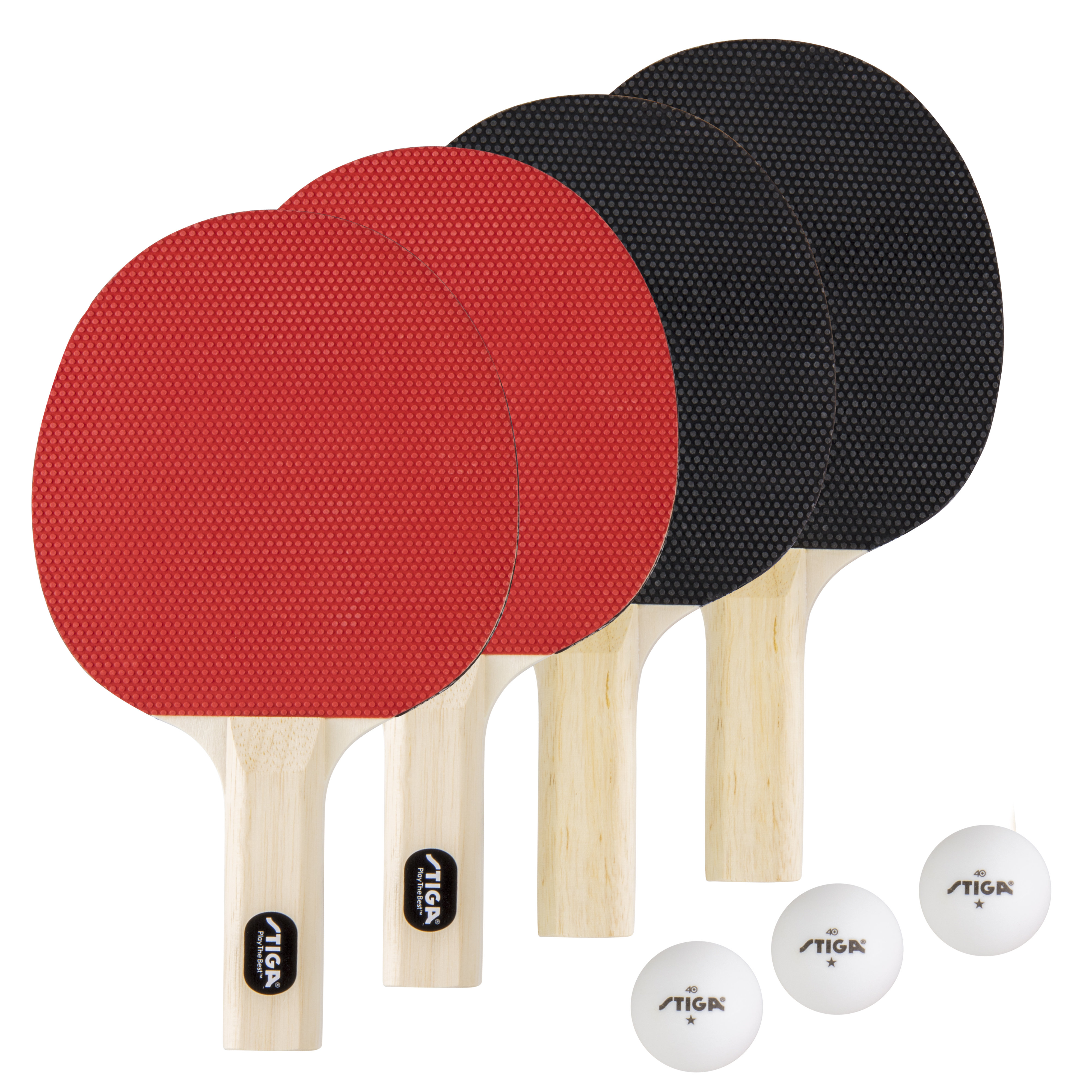 STIGA 4-Player Classic Ping Pong Set | Wayfair