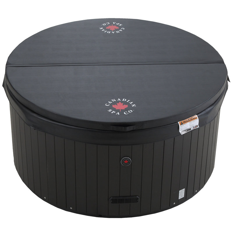 Canadian Spa Co Okanagan 4-Person 10 Jet Plug and Play Hot Tub | Wayfair