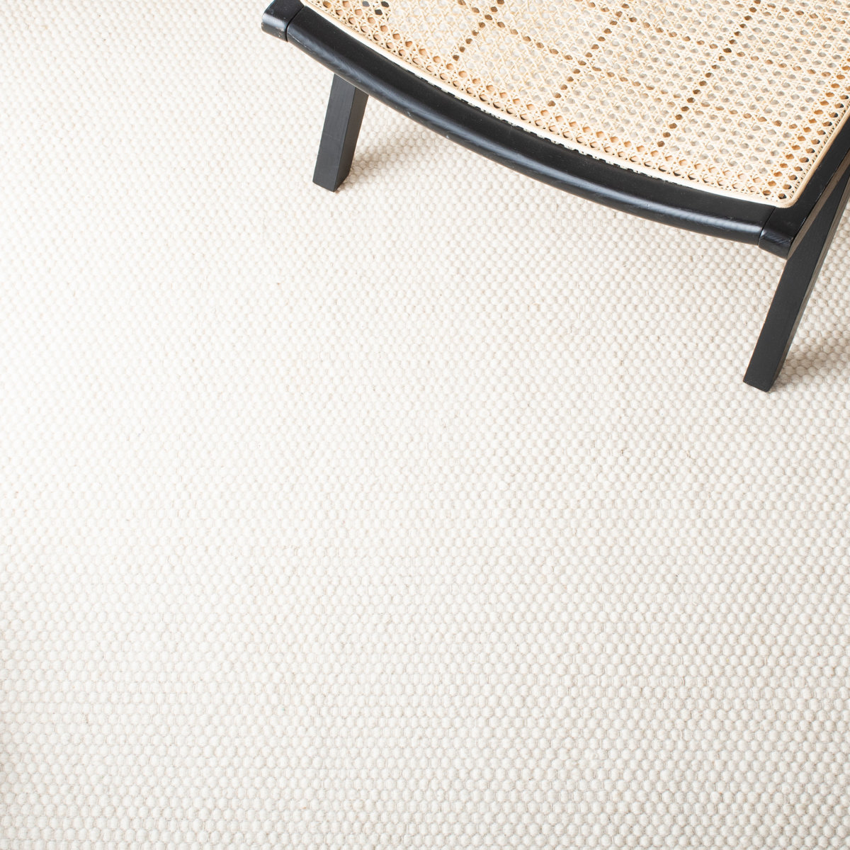 Mercury Row® Opperman Handmade Tufted Cotton/Wool Ivory Area Rug ...