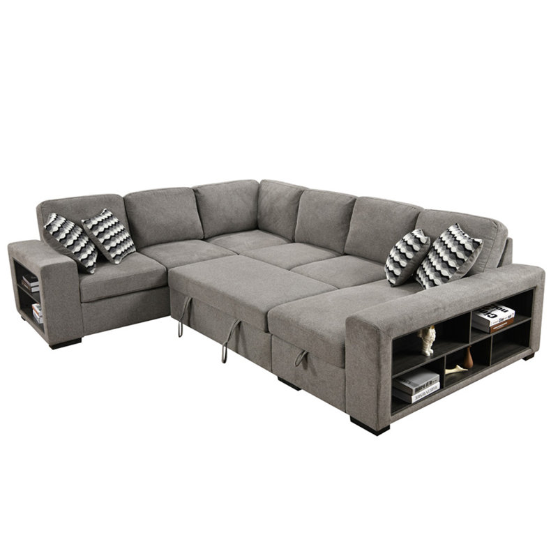 Latitude Run® Venisha Upholstered Sectional | Wayfair