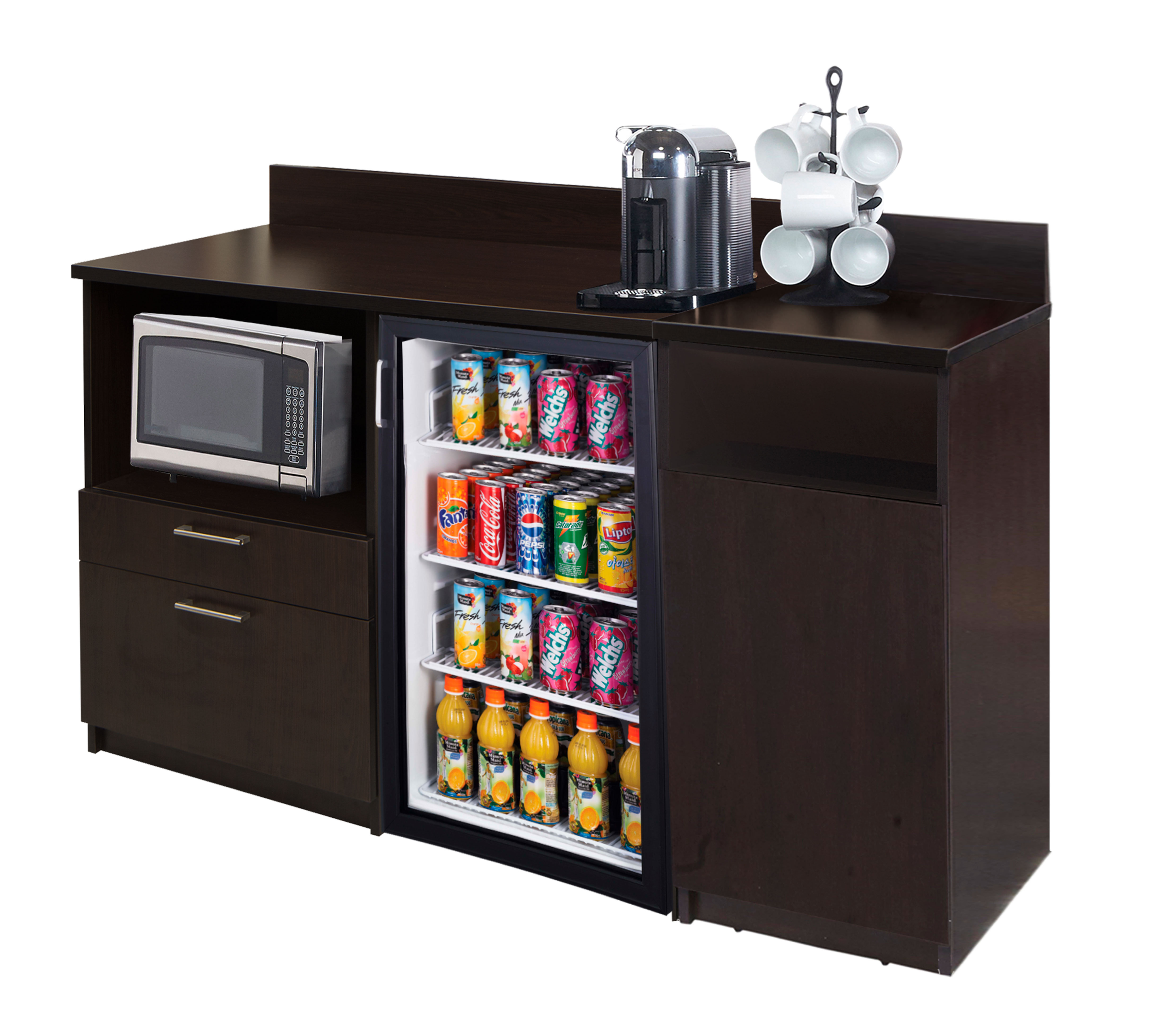Breaktime Commercial Grade Coffee Kitchen Lunch Room Cabinets Fully ...