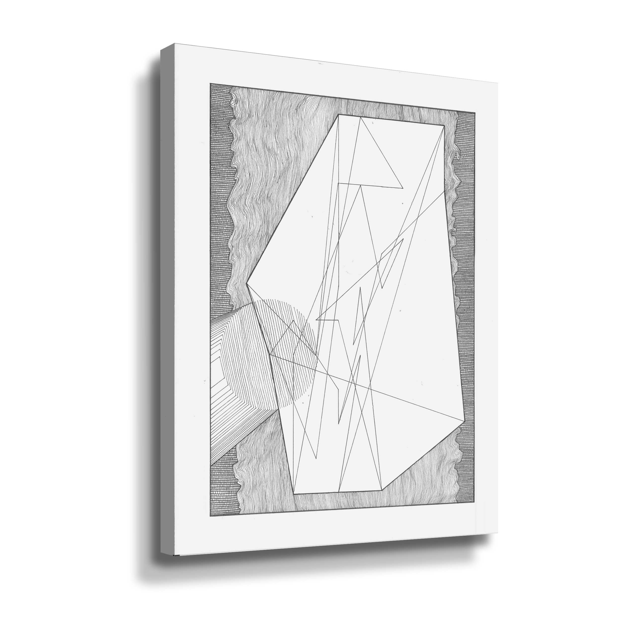 Wrought Studio™ Chance Drawings Series Two - Print on Canvas | Wayfair