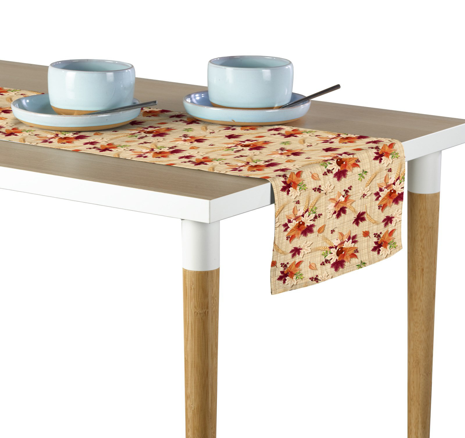 The Holiday Aisle® Jenkins Autumn Centerpiece Table Runner | Wayfair