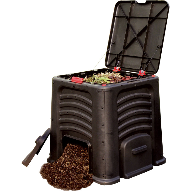 Tierra Garden Graf 115 Gallon Composter 33.5'D x 33.5"W x 31.5"H ...