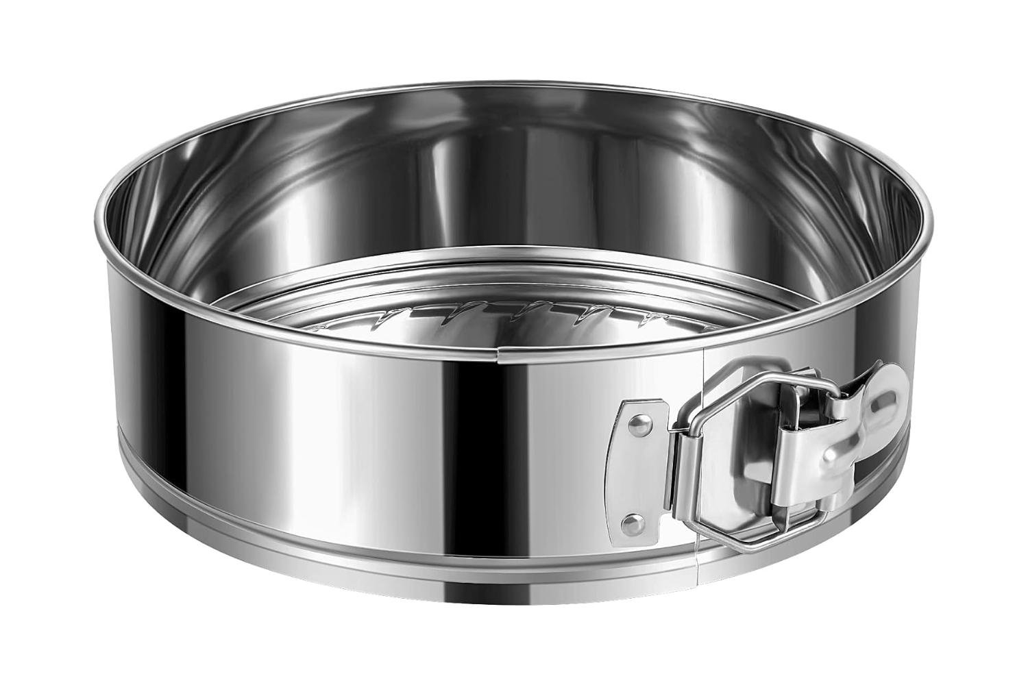 Toledo Bath & Kitchen 9 Inch Springform Cake Pan, Stainless Steel ...