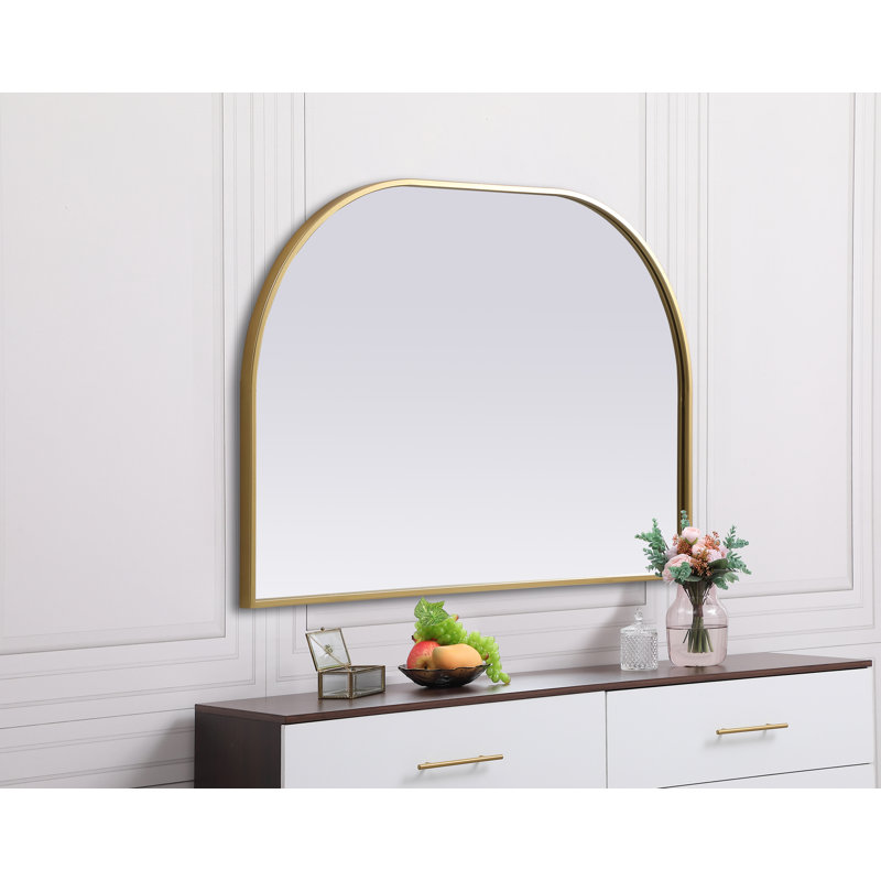 Sabine Metal Wide Arch Wall Mirror & Reviews | Joss & Main