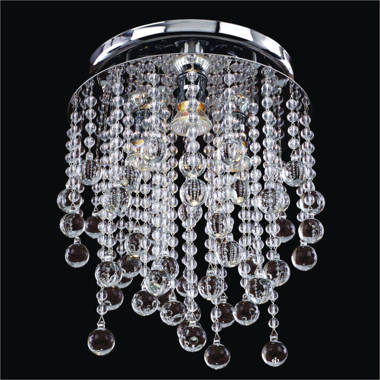 House of Hampton® Hendley Crystal Flush Mount | Wayfair