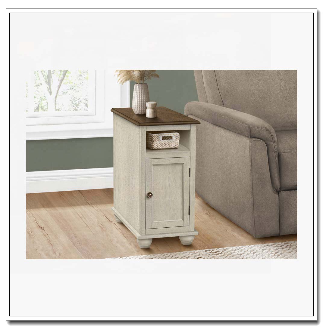 17 Stories Storage Accent Table, End, Side Table, Nightstand | Wayfair