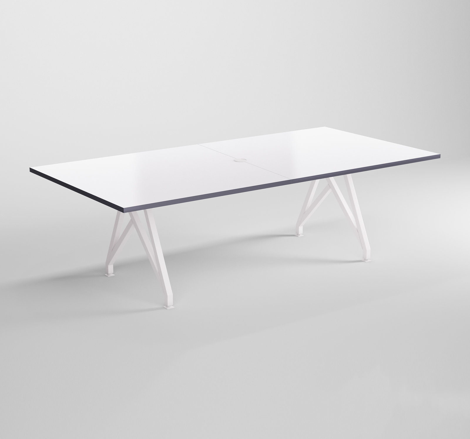 Scale 1:1 ThinkTank Rectangular Conference Table & Reviews | Wayfair