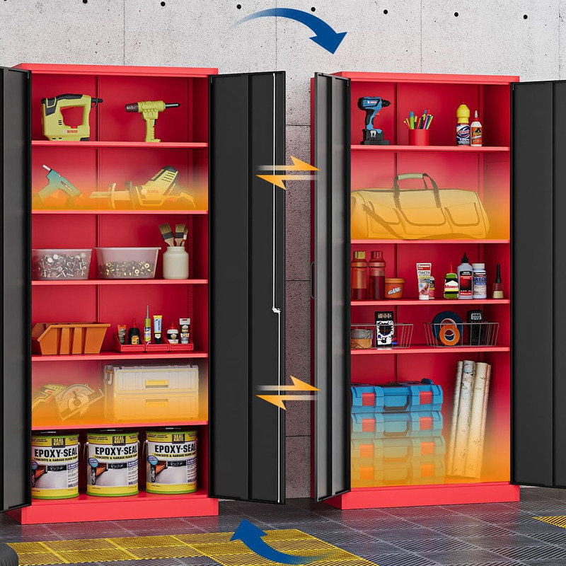 WFX Utility™ Steel File Storage Cabinets with Lockable Doors and ...