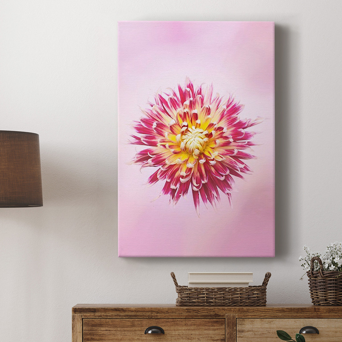 Red Barrel Studio Exotic Flower Burst I Premium Gallery Wrapped Canvas ...